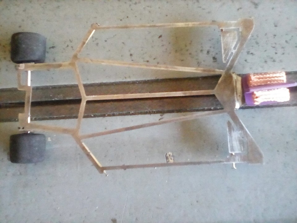 New 1/24 Scale wing slot car chassis roller | eBay