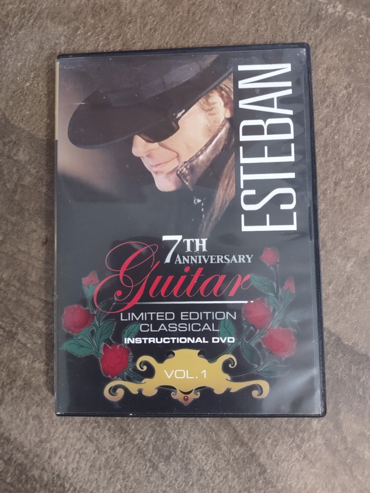 Esteban 7th Anniversary Limited Edition Classical Guitar DVDs, Vol 1-10 ...