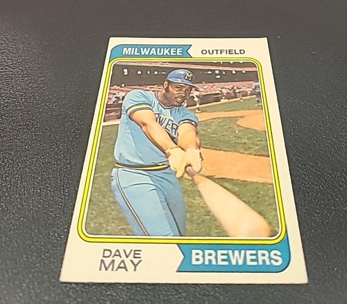 1974 Topps - #12 Dave May | eBay