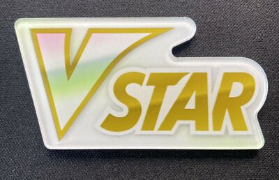 VSTAR Marker Acrylic V STAR Pokemon Card TCG Accessory | eBay Australia