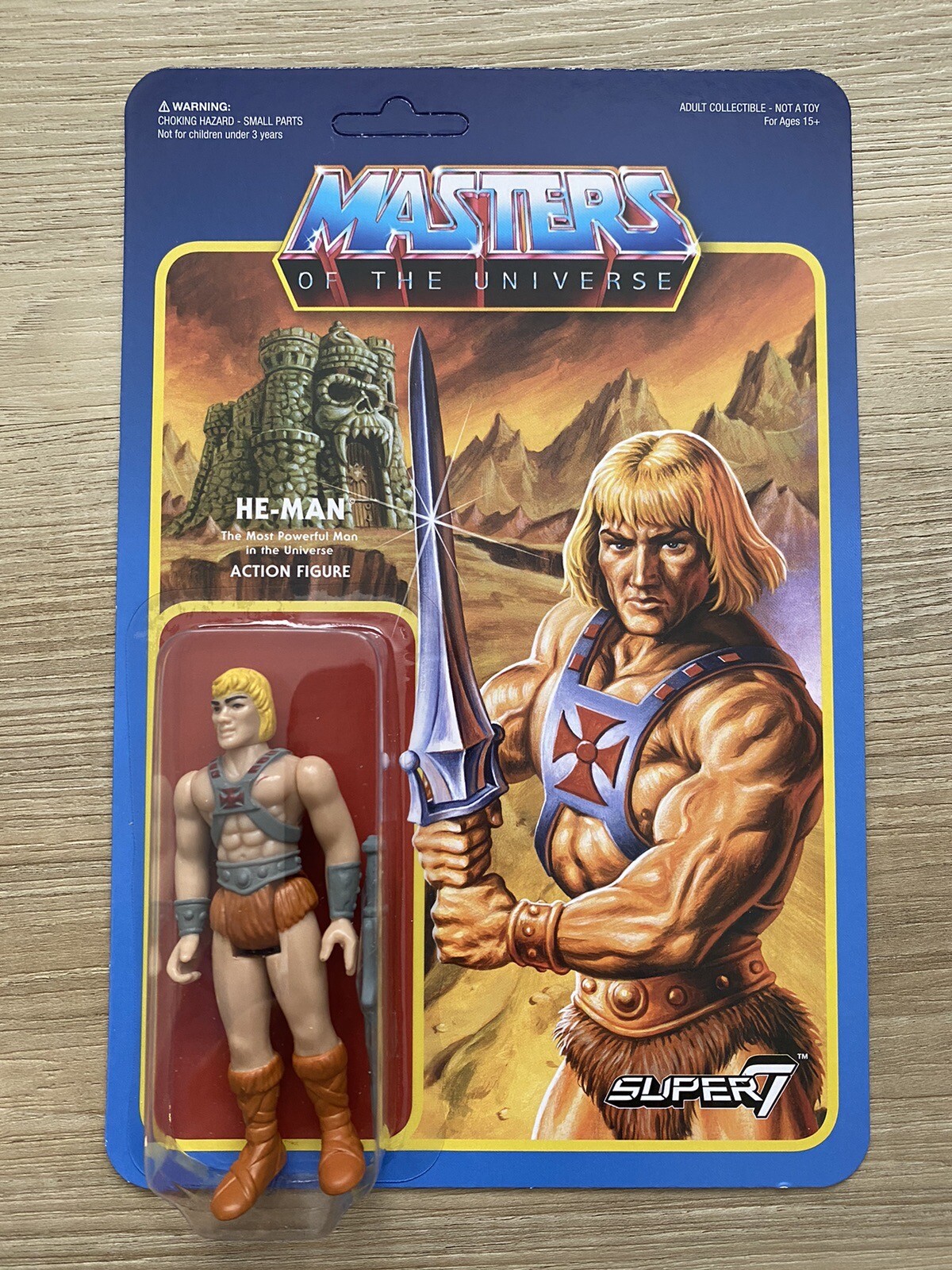 Masters of the Universe ReAction Wave 1 He-Man MOTU MOC | eBay