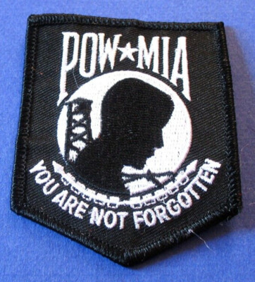 POW MIA YOU ARE NOT FORGOTTEN MILITARY IRON ON PATCH | eBay