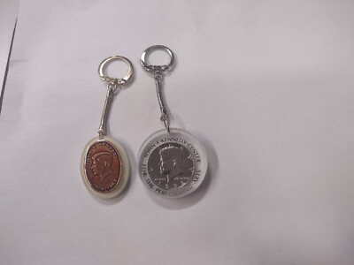 John F. Kennedy Key Chain lot, silver dollar, center for performing ...