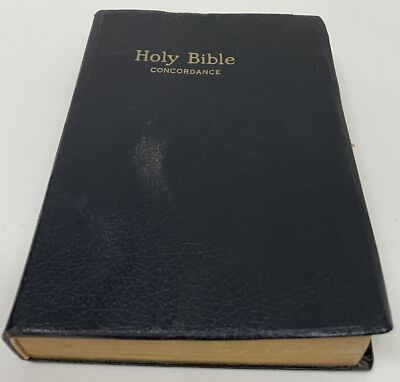Holy Bible Concordance Red Letter Edition King James Version World ...