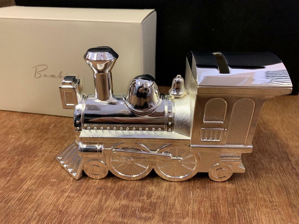 Christening Gift - Silver Plated Christening Money Box Baby Boy ...