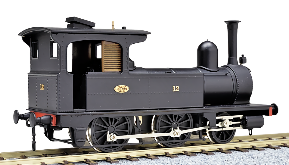 HO 2-4-0 Sharp Stewart A7 Steam Locomotive Meiji-Mura #12 Kit H0 ...