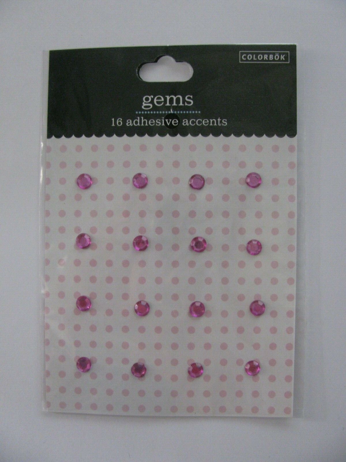 Colorbok Adhesive Accents GEMS BRIGHT 16 Pieces NIP | eBay