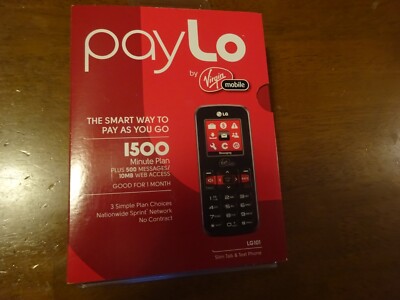New in box PayLo LG101 phone | eBay