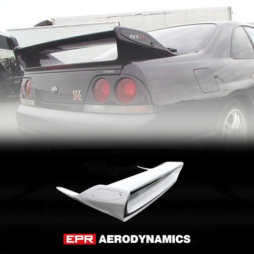 OE Style FRP Fiber For Nissan R33 Skyline GTR Rear Spoiler Wing ...