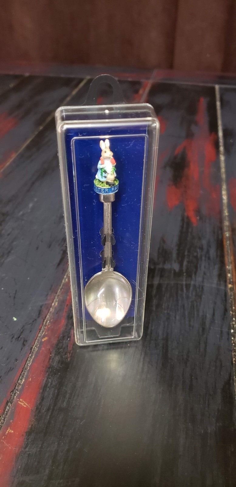 Vintage Peter Rabbit 1993 Beatrix Potter Silver Plated Baby Spoon, Hand ...