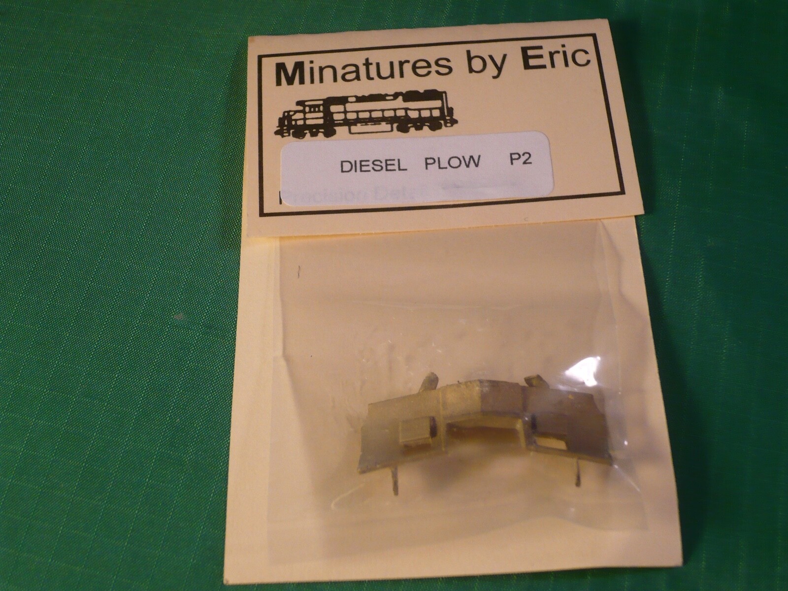 Miniatures by Eric HO #P2 Snow Plow, Diesel | eBay