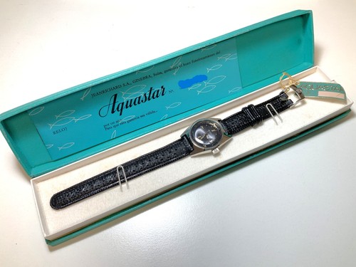 New Old Stock Vintage Aquastar 63 ladies watch - Amazing - Box and ...