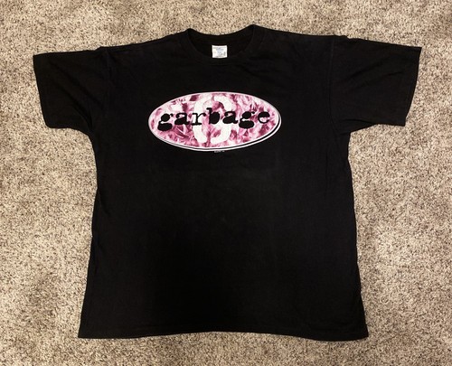 Vintage 1990s Garbage Band XL T-shirt Winterland Tag, Single Stitched ...