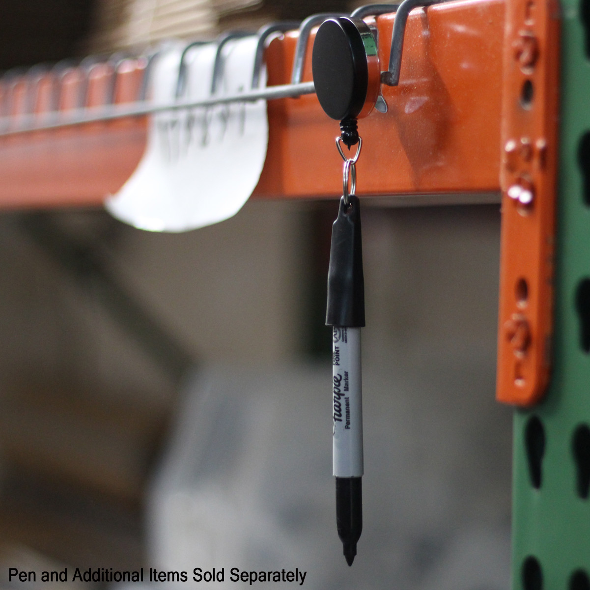 Heavy Duty Retractable Pen Pull Holder Reel for Sharpies & Carpenter ...