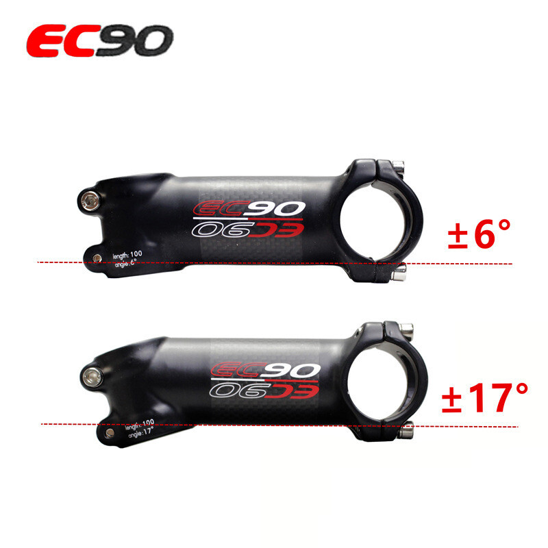 EC90 Handlebars 25.4/31.8mm Carbon Fiber Mountain Road Bike Flat/Riser ...