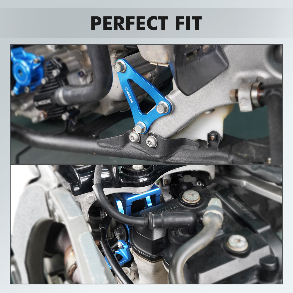 For YAMAHA YFZ450R ATV Engine Mount Bracket Holder Kit 18P-21315-01-00 ...