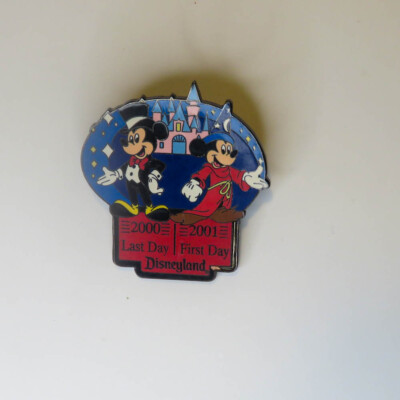 Disney DL Mickey and Sorcerer Mickey Last Day First Day New Year Pin | eBay