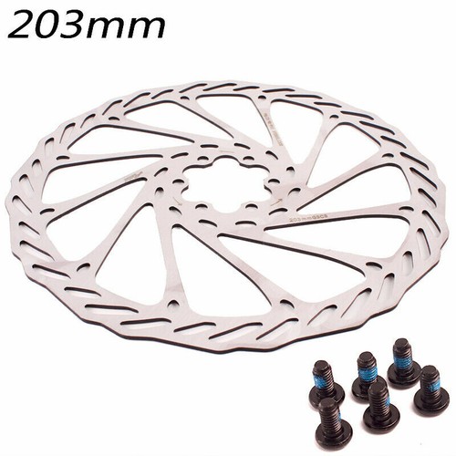 fit Shimano SRAM Disc Brake Rotors 6 Bolt 140/160/180/203mm MTB/Road ...