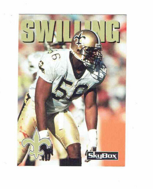 Pat Swilling New Orleans Saints #56 Linebacker #234 Skybox 1992 ...