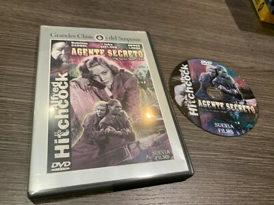 Secret Agent DVD Alfred Hitchcock Madeleine Carrol John Gielgud | eBay