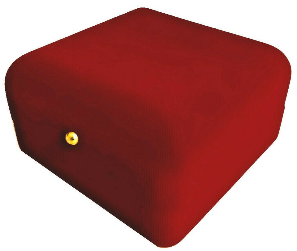 12 Red Velvet Deep Bangle Box Large,Watch Multi Bangle Box with High ...