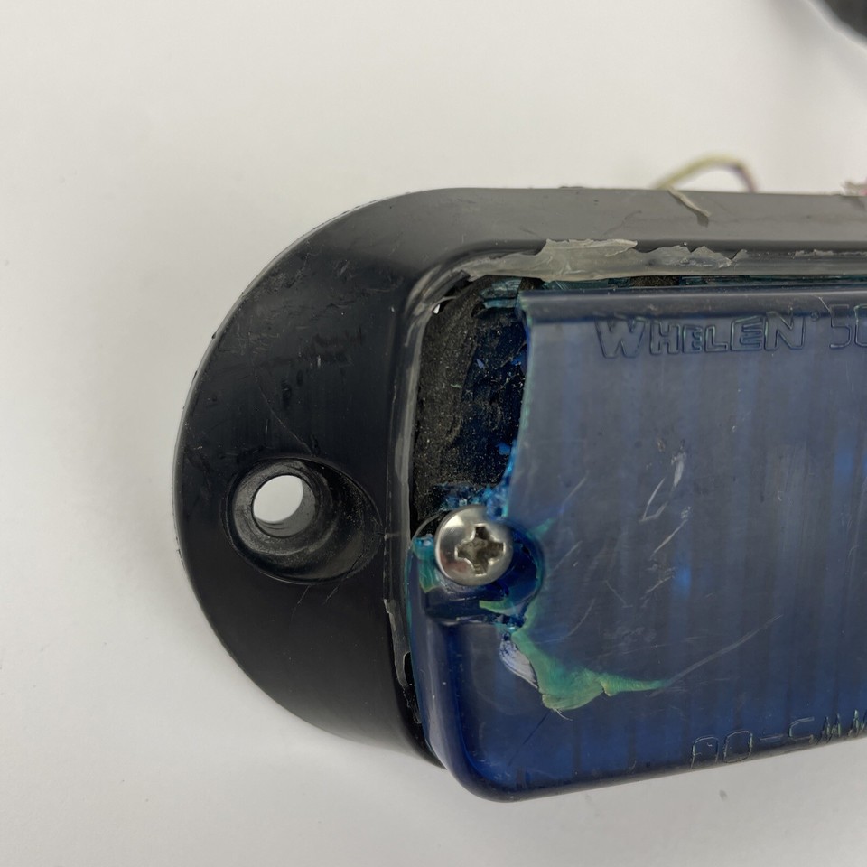 OEM Whelen 500 SERIES TIR LED Warning Light BLUE - LOOK | eBay