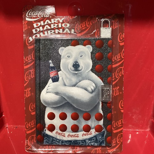 VTG 1996 Coca-Cola Diary / Journal Polar Bear Book | eBay