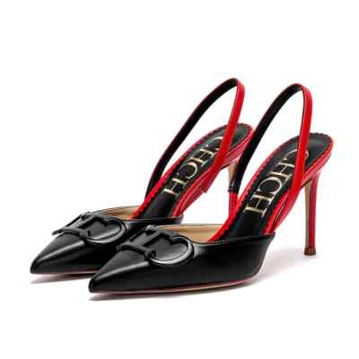 High Heels 2025 Sharp tip Destiny Closed Toe Strappy Heels Sexy Dress ...