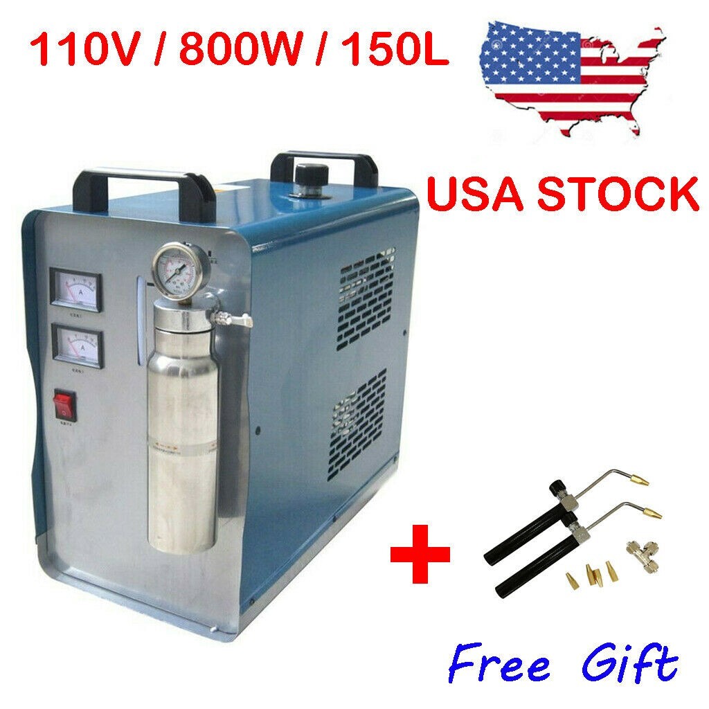 USA - 800W 150L Acrylic Polisher Oxygen Hydrogen Flame Generator + 2 ...