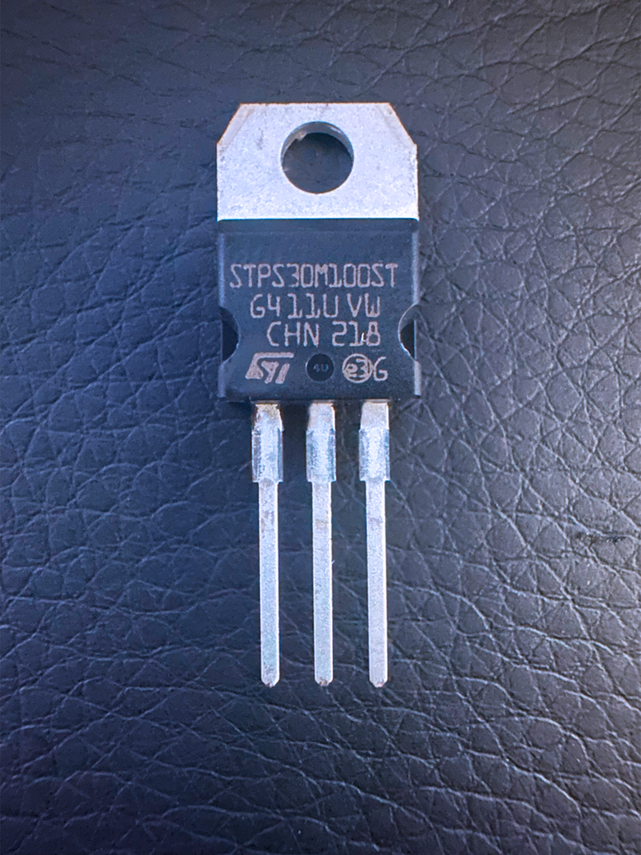 10Pcs STPS30M100ST STM Schottky Rectifier 100V 30A Diode TO-220 | eBay