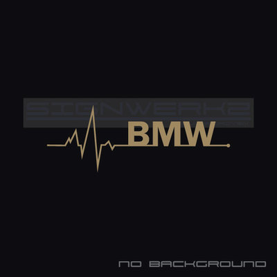 BMW heart beat pulse Decal Sticker Left M1 M2 M3 M4 M5 MX5 MZ4 X3 X5 ...