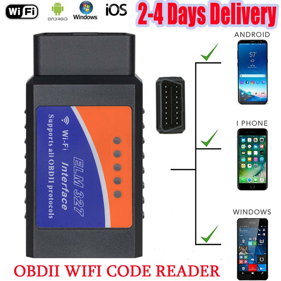WiFi OBD2 Scanner WiFi Tool Engine Code Reader Car Accessories ...
