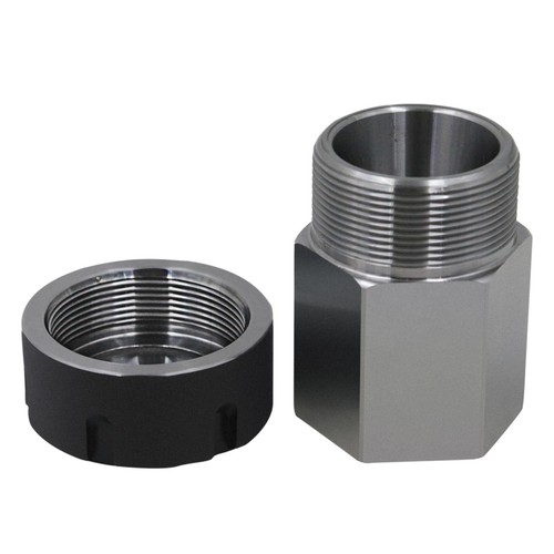 ER25 Collet Block ER-25 Hex Collet Holder Hard Steel 0.0001" Hexagon ...