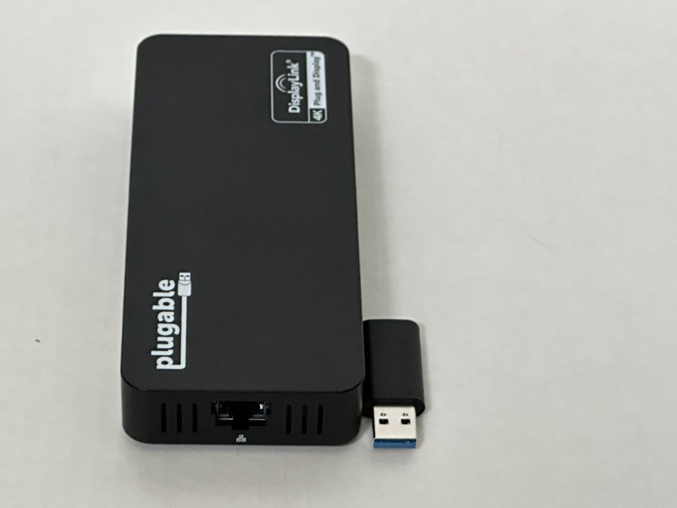 Plugable Displaylink USBC-6950UE 4K Plug and Display Dual Monitor ...