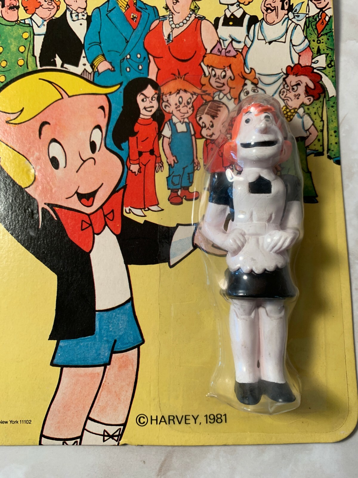 Vintage 1981 Harvey© Richie Rich Irona The Robot Maid Action Figure NOS ...