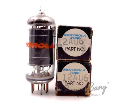 2 Motorola 12AU6/8426A RF/AF Amplifier Pentode Valve- BangyBang Tubes ...
