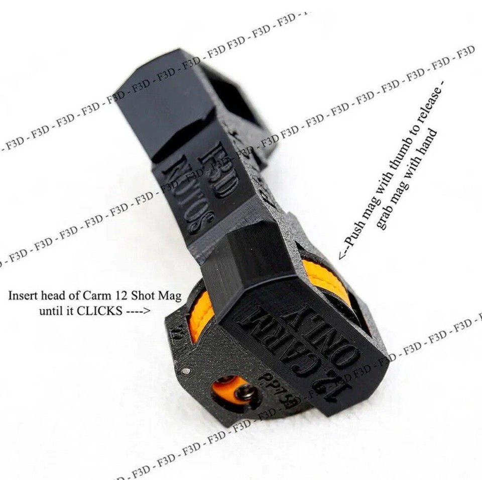 Umarex Notos CARM 10 SHOT 2 MAG Holder - PCP Airgun PICATINNY RAIL ...