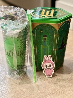 Regal Exclusive Wicked Elphaba Popcorn Tin and Reusable Cup with Topper ...