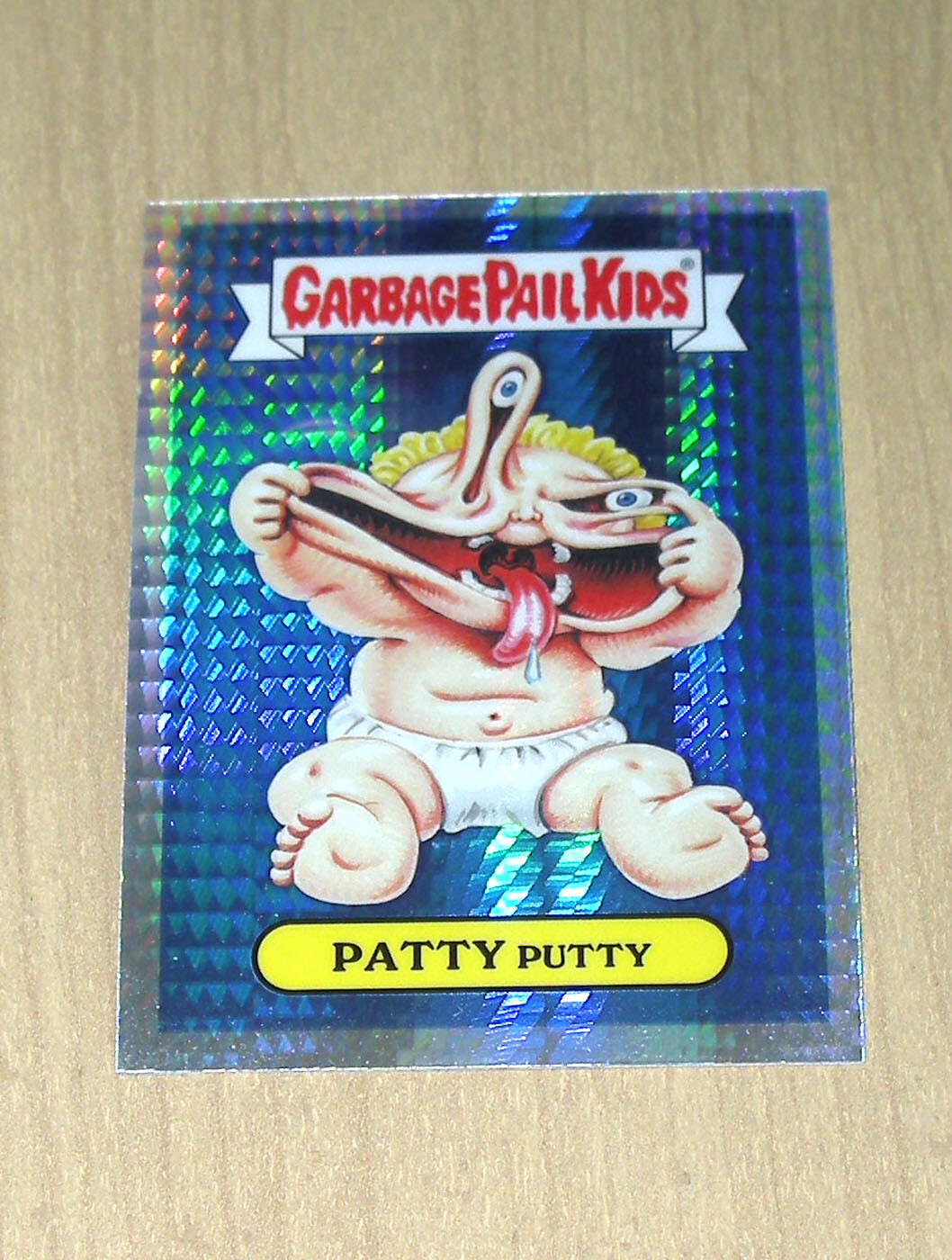 2014 Topps Garbage Pail Kids GPK CHROME OS2 PRISM refractor PATTY Putty ...