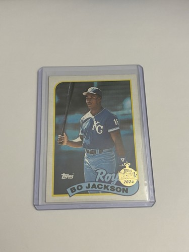 2024 Topps Original Buyback 1989 Topps Bo Jackson #540 Royals (see ...