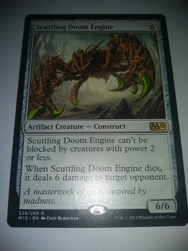 Scuttling Doom Engine *Rare* Magic MtG x1 M15 SP | eBay