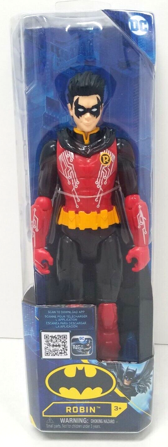 DC Comics ROBIN Batman TV Series, 12" Figure in Red/Black VHTF 2021 ...
