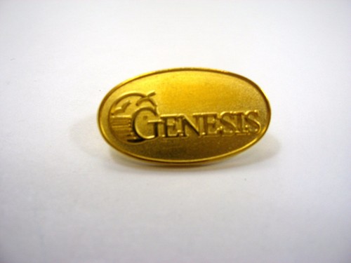 Vintage Collectible Pin: GENESIS Logo Advertising Gold Tone Design | eBay