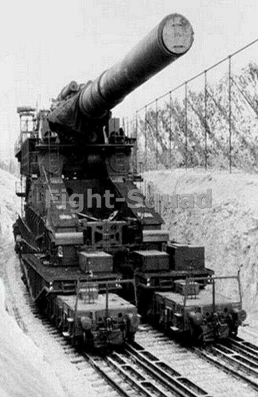 WW2 Picture Photo 80cm Gustav gun date unknown 1294 | eBay