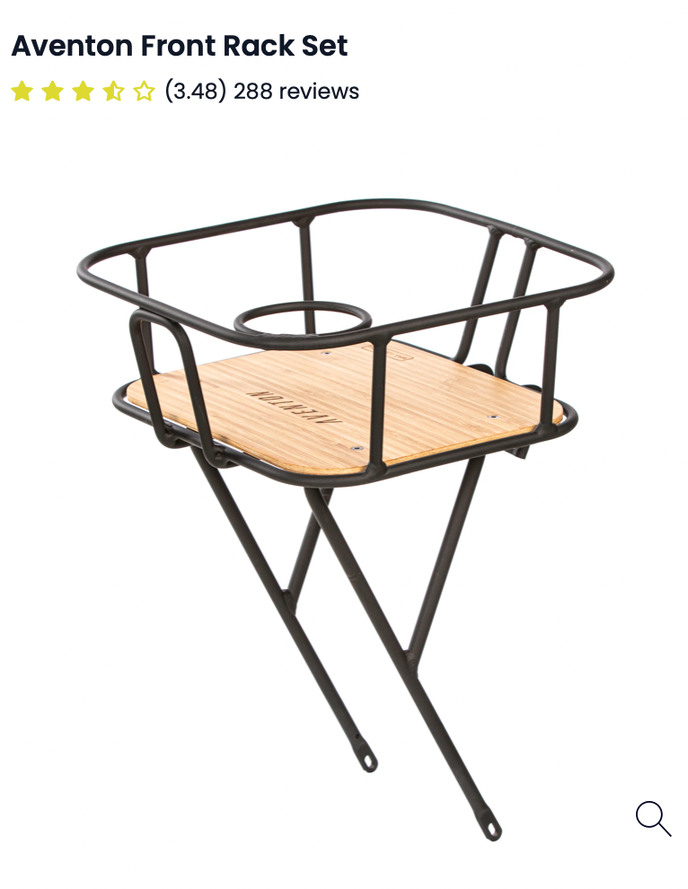 Aventon Front Rack Set for Pace 500.2/500.3 Salter 7S/Soltera.2 | eBay