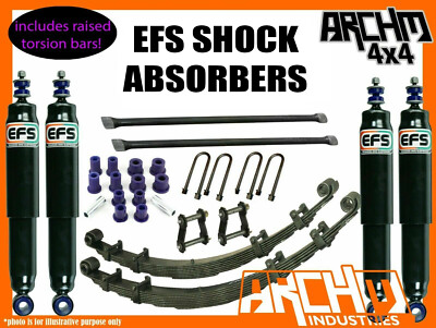 HOLDEN RODEO RA 3/2003-2008 ARCHM4X4 / EFS SHOCKS 2 INCH F&R SUSPENSION ...