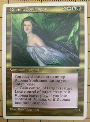 RUBINIA SOULSINGER - MAGIC THE GATHERING - CHRONICLES - RARE | eBay