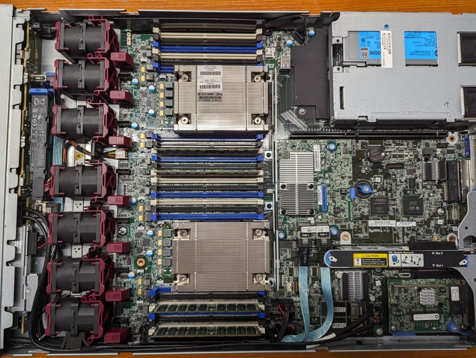 HP DL360 Gen9 8*SFF Server 2x2680V3 128GB 2x 900GB P440ar 2x 500W PSU ...