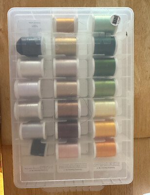 madeira incredible threadable embroidery thread storage box | eBay