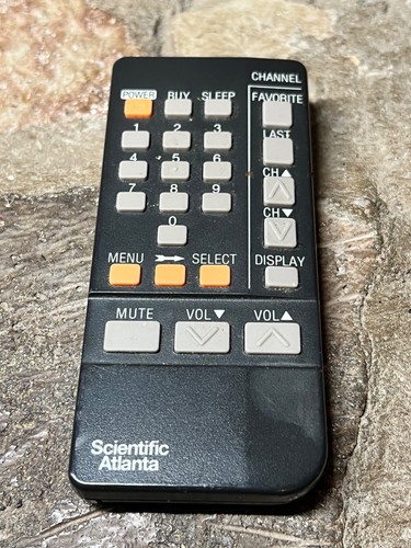 Scientific Atlanta 8650-E0 Cable Box Remote Control | eBay